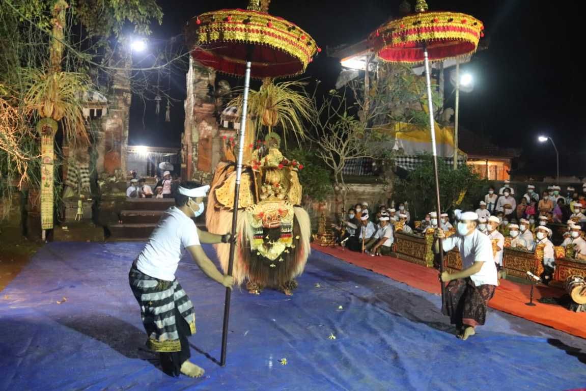Gladi Bersih Bapang Barong Sanggar Tari Bongkasa Abiansemal Badung ...