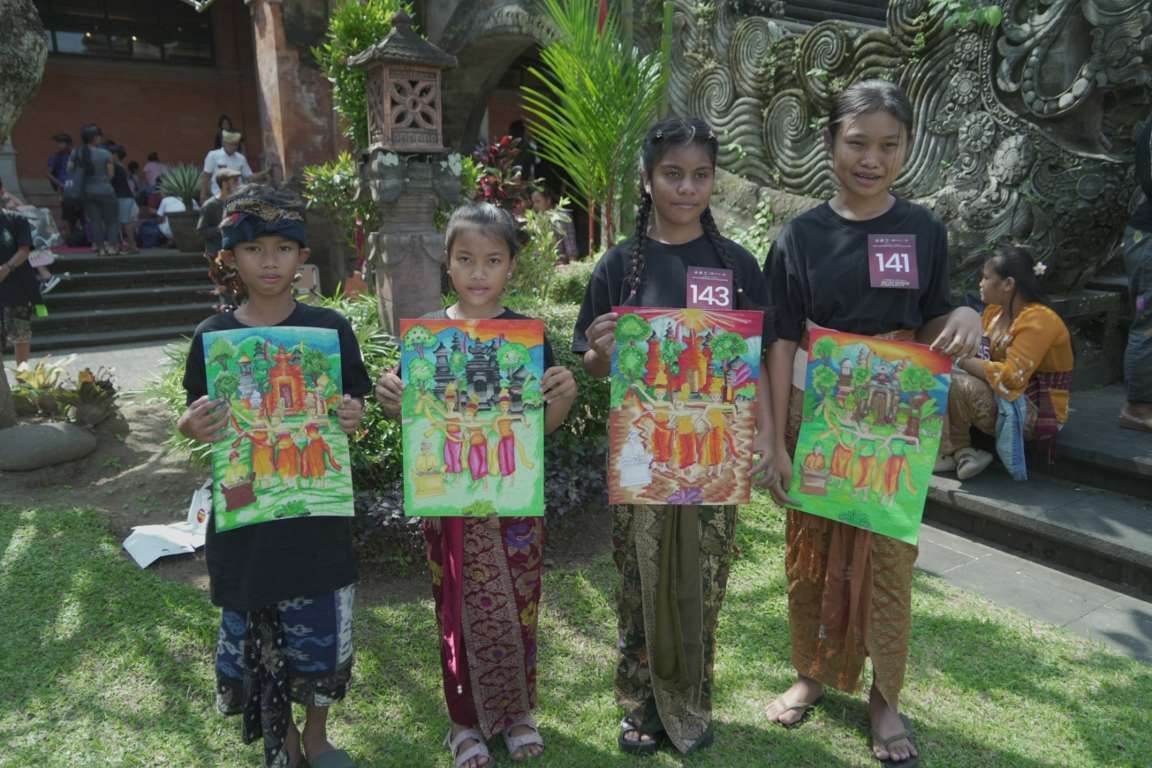 Lima Peserta Wakili Badung di Lomba Mewarnai Tari Rejang PKB ke-47 ...