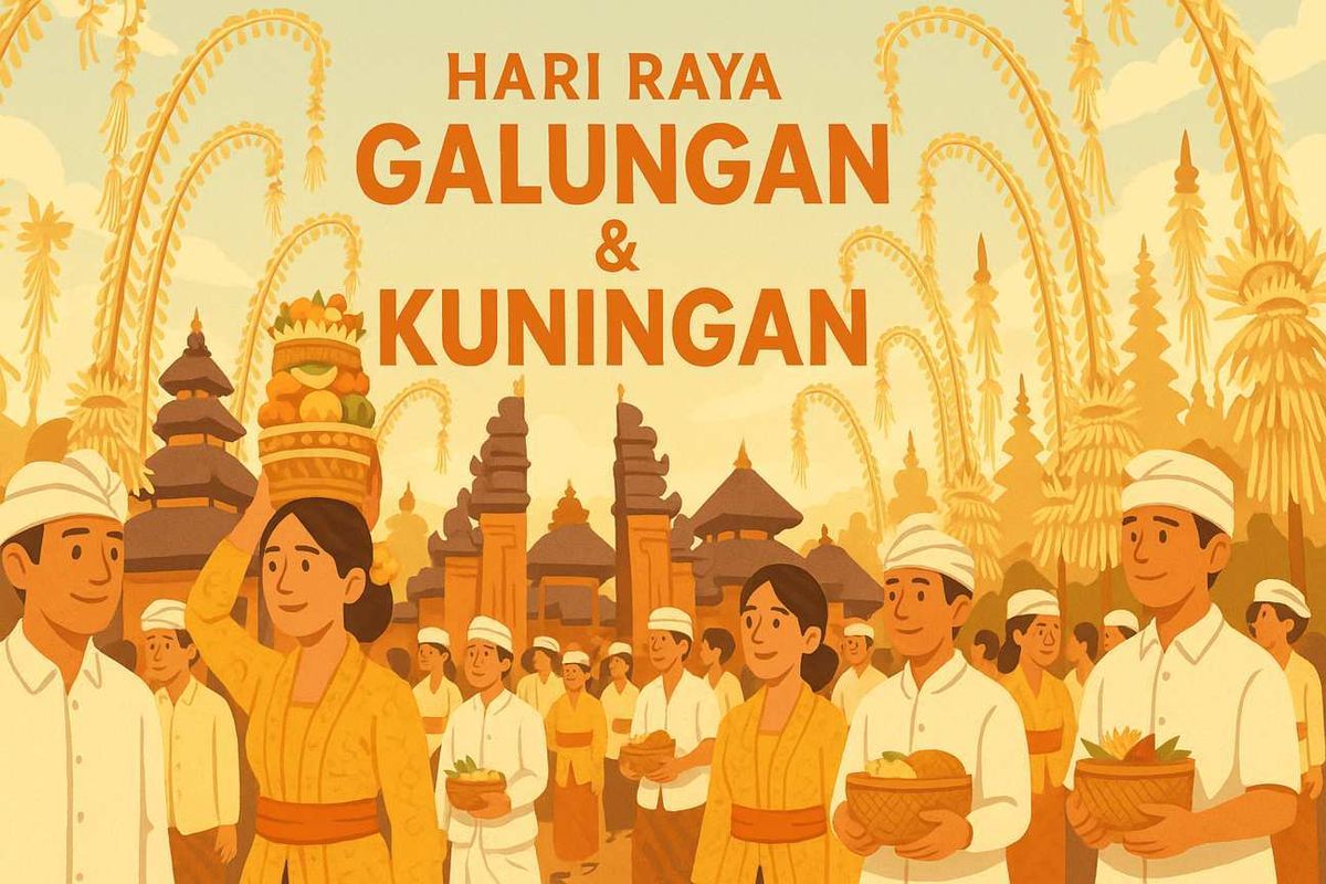 35 Ucapan Hari Raya Galungan dan Kuningan November 2025, Penuh Doa dan ...