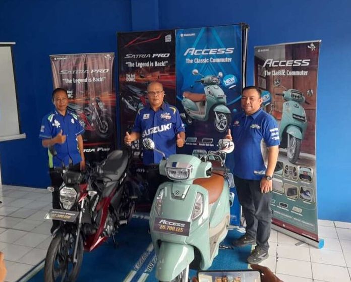 Suzuki Motor Bali Kenalkan Suzuki Access dan Satria Pro - Bali Portal News