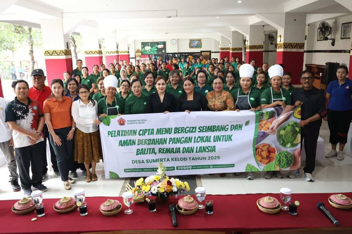 Ayu Kristi Arya Wibawa Buka Pelatihan Cipta Menu Bergizi Berbahan ...